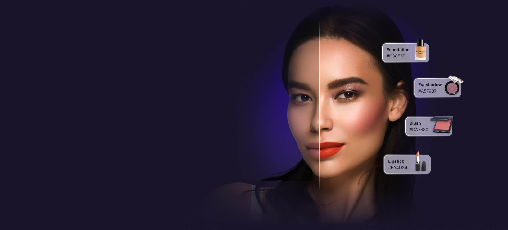 Makeup AR | Convenient makeup API for eCommerce, Social Media and more